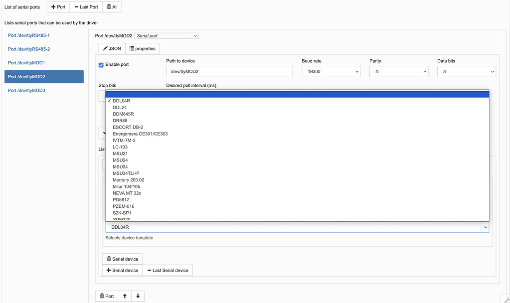 Настройка OpenTherm - Программное обеспечение - Wiren Board Support