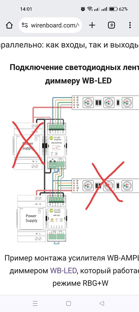 Бок питания - Wiren Board Support