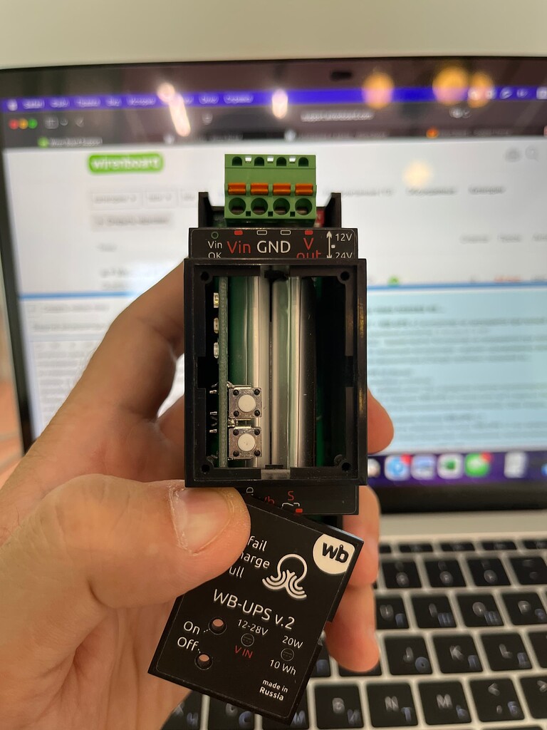 Вздутие аккумулятора WB-UPS v2 - Wiren Board Support